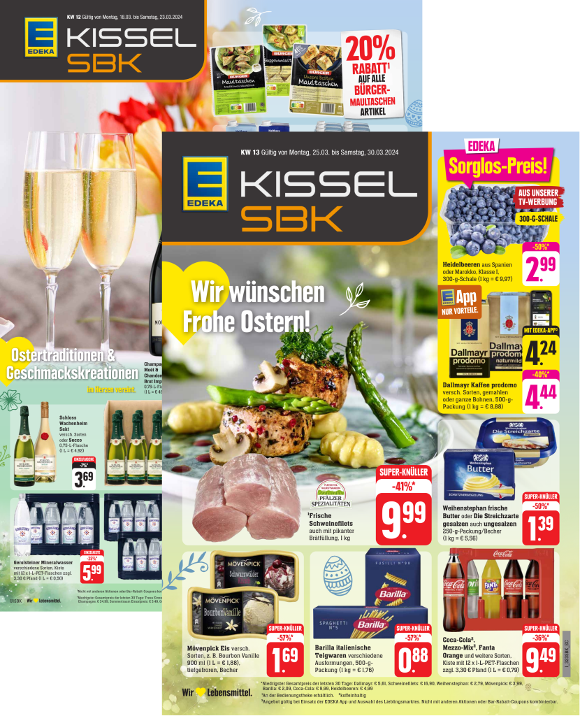 Willkommen in Ihren Edeka-Kissel-SBK-Märkten!
