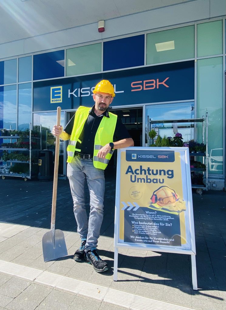 Dürfen wir vorstellen: Unser Marktleiter im Edeka Kissel SBK Walldorf ...